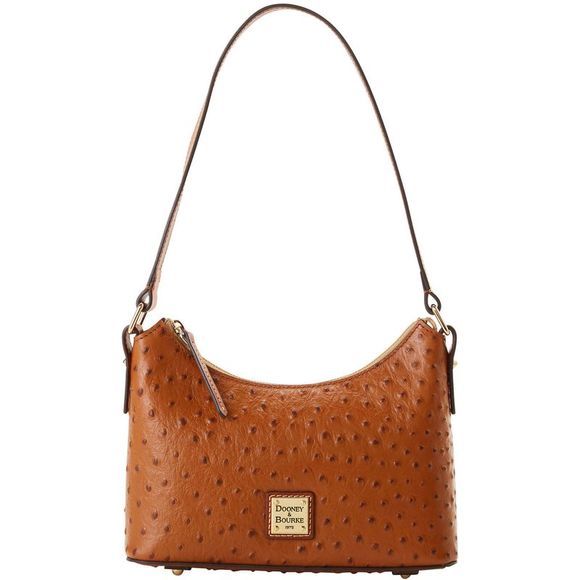 Dooney & Bourke | Bags | Dooney Bourke Ostrich Baguette Plum Wine ...